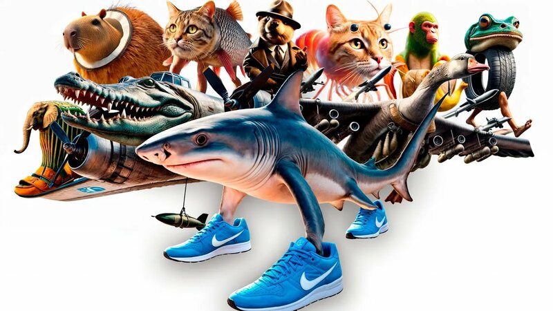 TOP 10 Italian Brainrot AI Animals Compilation - Смотреть онлайн в ...