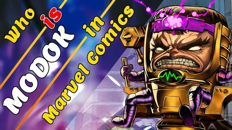 Who is Modok in Marvel Comics | Quantamania | Comic Background and ...
