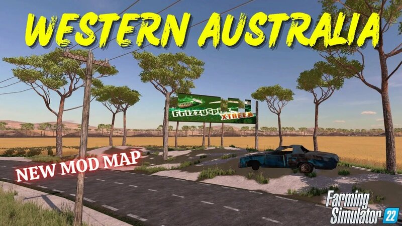 "Western Australia" FS22 Map Tour/Review | New Mod Map | Farming ...