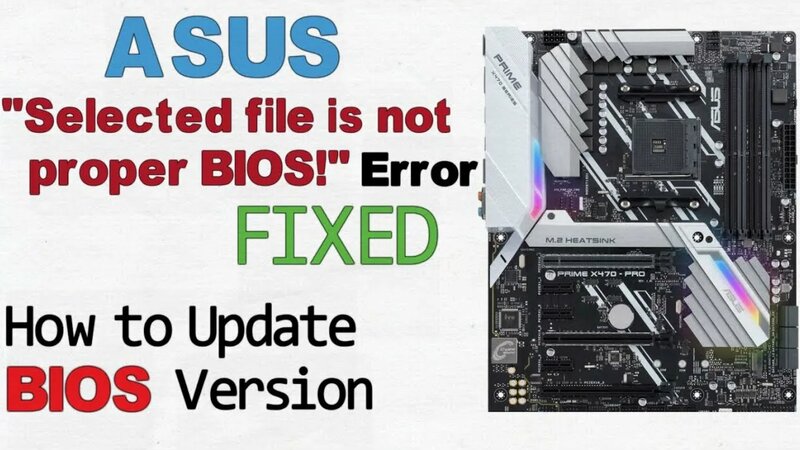 Asus Motherboard BIOS Update | Error message Fixed - Yandex Video ...