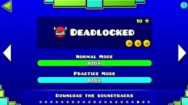 Geometry Dash - Deadlocked - 1 Hour Version - Смотреть онлайн в поиске ...