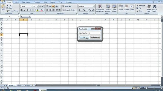 How To Change Excel 2007 Cell Size Daft HD