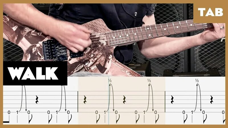 Pantera - Walk - Guitar Tab | Lesson | Cover | Tutorial | Amplitube ...