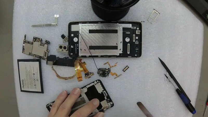 Nubia M2 Disassembly, Screen Repair, Battery Replace, Charge fix, Home ...