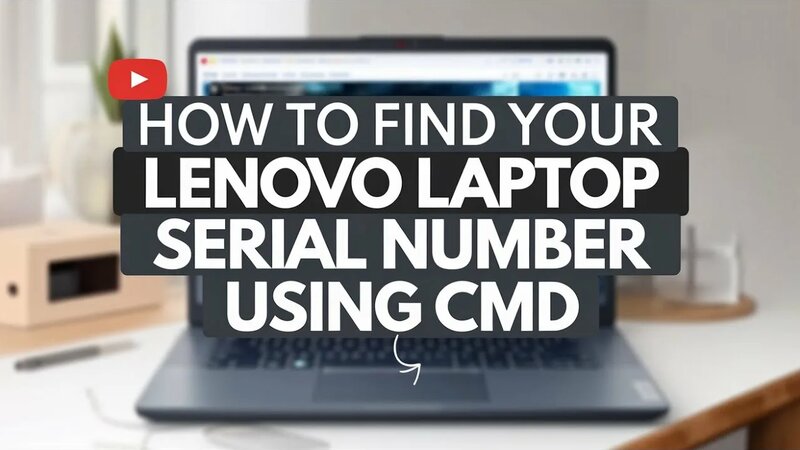 How to Find Your Lenovo Laptop Serial Number Using CMD - Yandex Video ...
