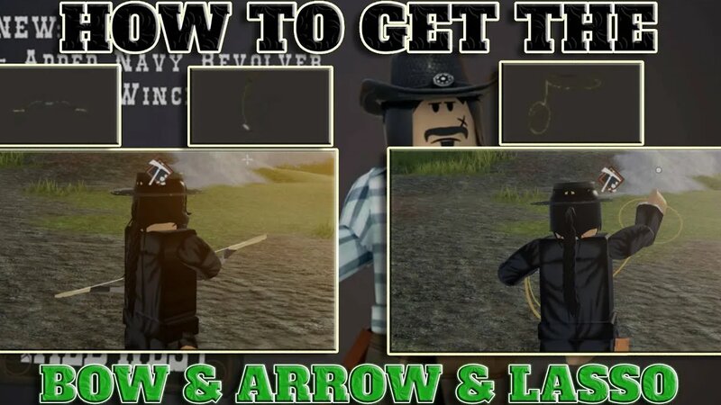 HOW TO GET THE BOW & Arrow & Lasso(ROPE) IN THE WILD WEST! - YouTube ...