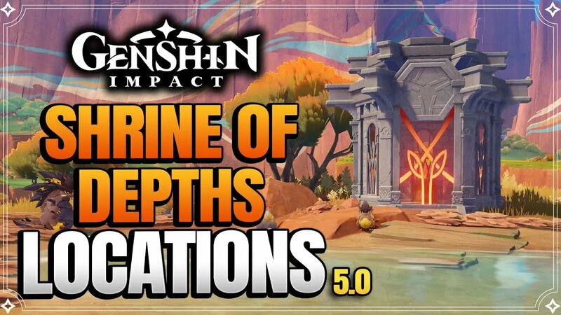 All Natlan Pyro Shrine Of Depths Locations - Part 1 |【Genshin Impact ...