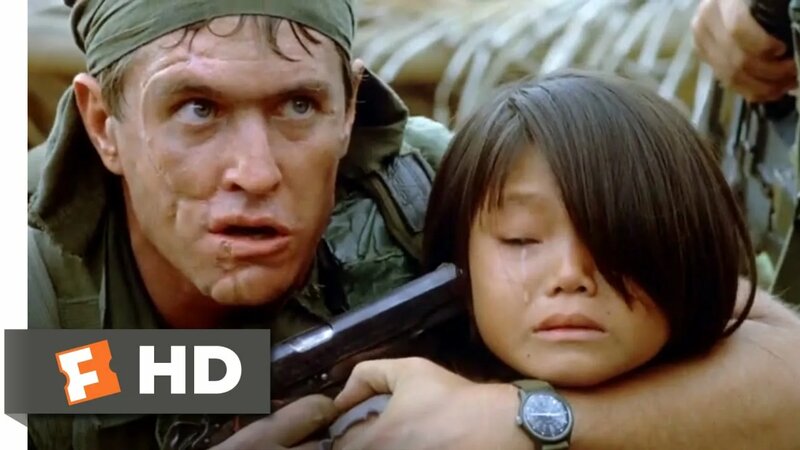 Platoon (1986) - Barnes Crosses the Line Scene (3/10) | Movieclips ...