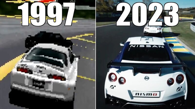 Эволюция Gran Turismo [1997-2023] - Смотреть онлайн в поиске Яндекса по ...