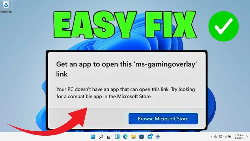 How To Fix get an app to open this ms-gaming overlay | fix ms gaming ...