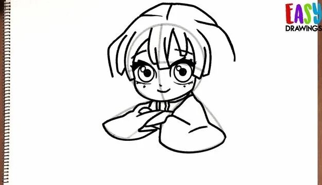 How to draw Mitsuri Kanroji step by step easy Demon Slayer - Смотреть ...