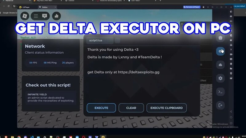 How To Download Delta Executor On PC Using LDPlayer | Best Roblox ...
