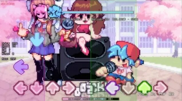 Friday night funkin' Doki Doki Takeover Plus (Doki Doki Literature Club ...