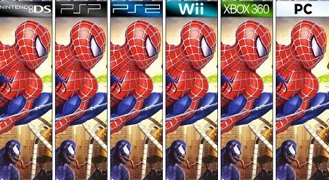 Spider Man Friend or Foe | PSP vs PS2 vs PC vs DS vs Wii vs Xbox 360 ...