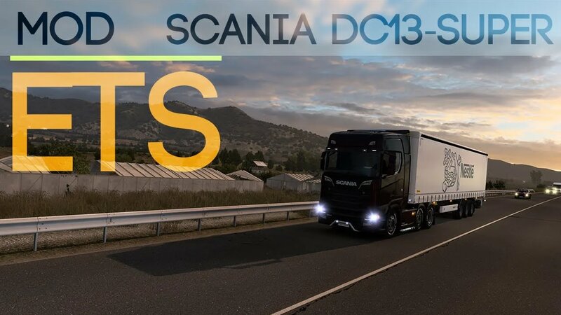 Euro Truck Simulator 2: Scania DC13-Super Sound & Engine Pack by ...