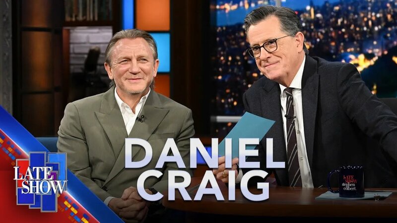 Daniel Craig Finally Teaches Stephen Colbert The Correct Way To Say ...
