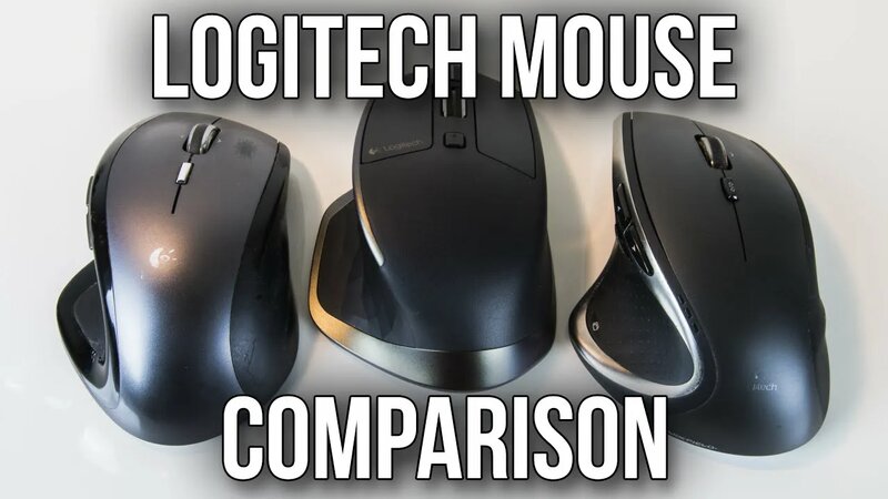 Logitech Mouse Comparison - MX Master vs Performance vs Revolution