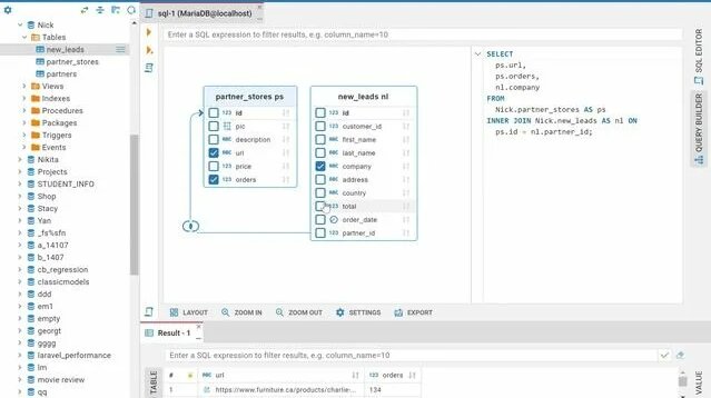 How to use Visual Query Builder to create complex queries in ...