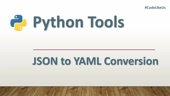 convert json to yaml: 872 video Yandex'te bulundu