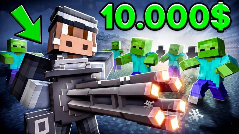 Прокачай Оружие Чтобы Выжить в Майнкрафт! Кабан и Добрый! — Видео от Ru Rust and Minecraft ...