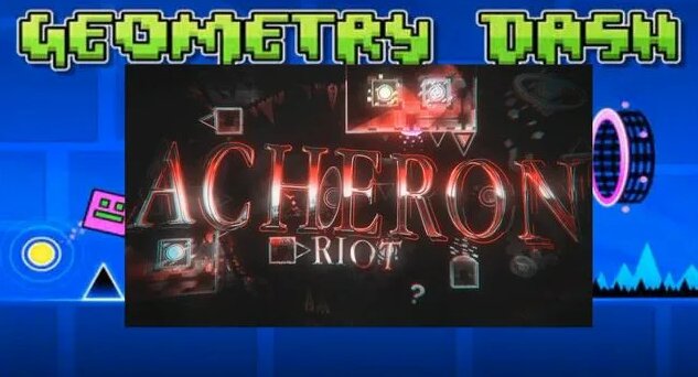 "Acheron" by: riot & ryamu & zoink Full Song - Geometry Dash - смотреть ...