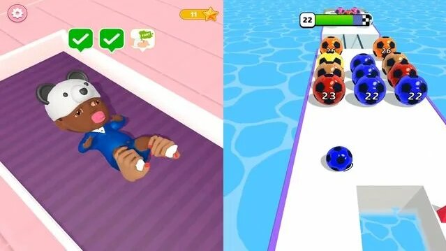 Cute Baby Maker Factory | Marble Run 3D - All Level Gameplay iOS ...