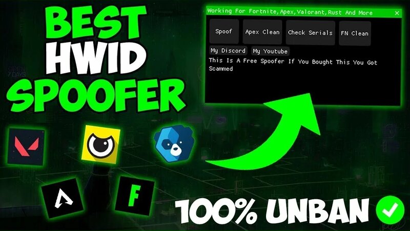 BEST FREE HWID Spoofer | HWID Spoofer 2021 | Valorant, Fortnite, Rust ...