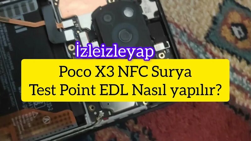 How to perform Poco X3 NFC Surya test point EDL? - Смотреть онлайн в ...