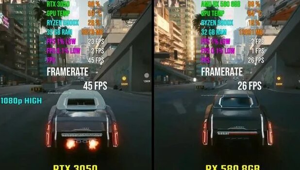 RTX 3050 vs RX 580 8GB - Смотреть онлайн в поиске Яндекса по Видео