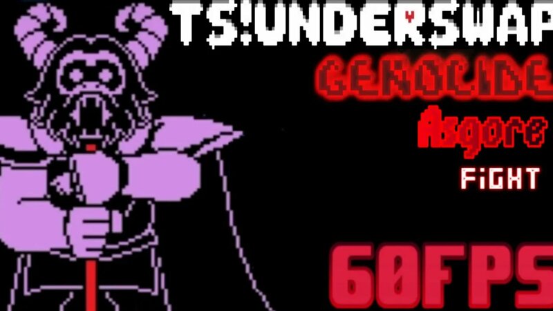 TS!Underswap Genocide Asgore Fight | Undertale Fangame | Plus Ending ...