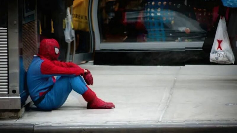 Spiderman Sad edit