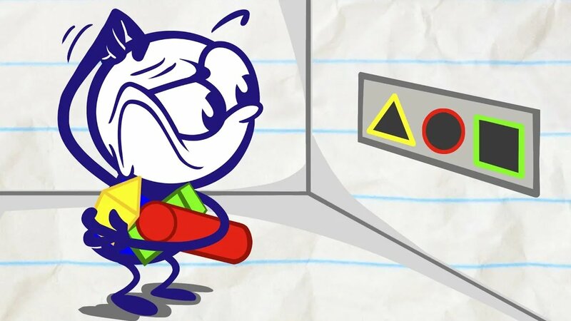 Pencilmate Presses ALL the Buttons!! - New Pencilmation Cartoons for ...