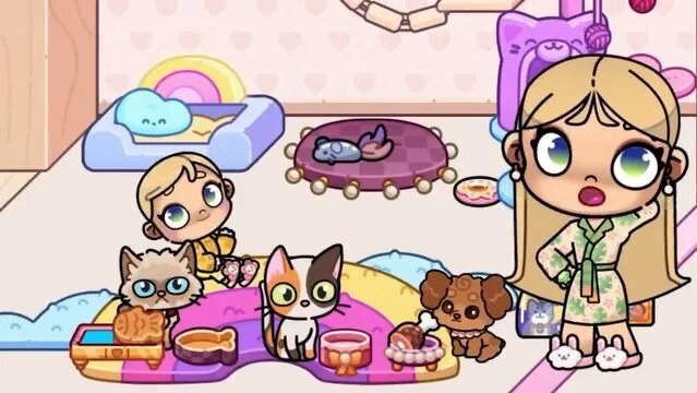 Mila game- Комиссия Перед Садиком 🩺 Avatar World История Рутина Семьи ...