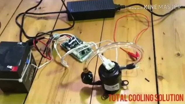 Purswave tiny compressor || 12 volt / 1,4ccm Type St14dc12h || Invertor ...