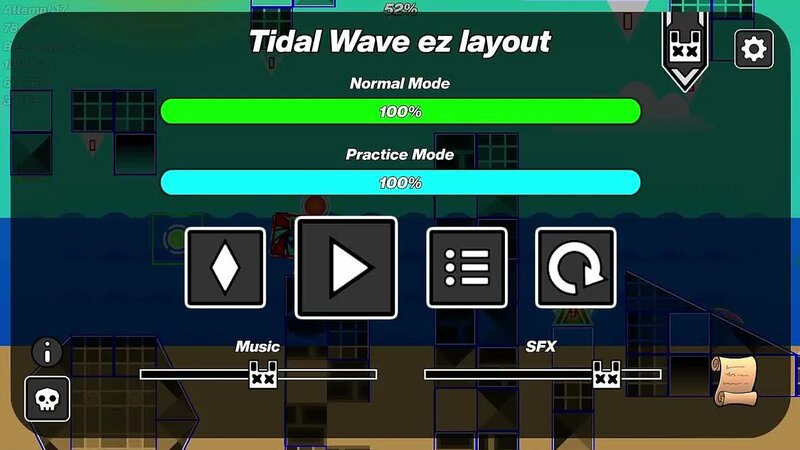 Прохождение Tidal wave ez layout в Geometry dash — Видео от RexGamerYT ...