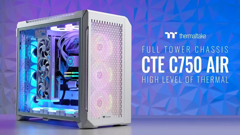 Thermaltake CTE C750 Full Tower Chassis Overview Build Guide - Смотреть ...