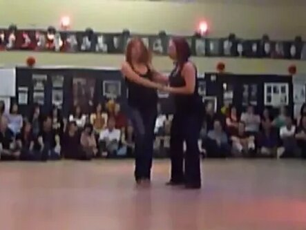 West Coast Swing Dance Demonstration - Robert Cordoba, Deborah Szekely ...