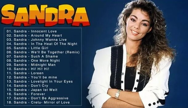 Sandra Greatest Hits Full Album - The Best Songs Sandra Collection ...
