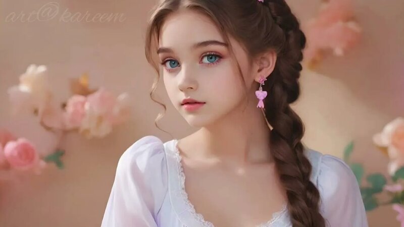 [4K] HD Beautiful Young Angels Ai Art E Cute Teenage Beauty Girl Models ...