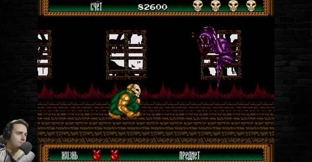 Splatterhouse 2 - ретро прохождение игры на SEGA | Сплатерхаус Сега ...