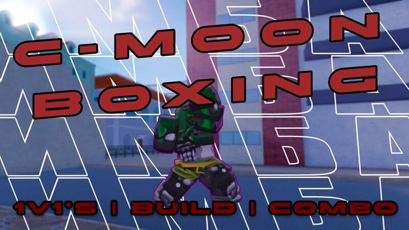 [yba] c-moon boxing | сетап простого комбо тут! | симун + бокс | 1V1's ...