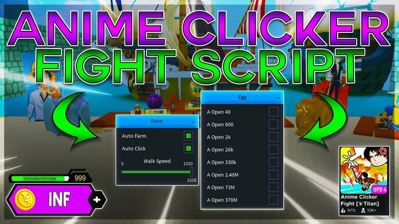 Anime Clicker Fight Script/GUI | *Pastebin 2022* (Showcase) | Roblox ...
