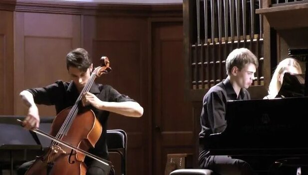 Cesar Franck - Sonata for Cello and Piano in A major (I and II) Ilya ...