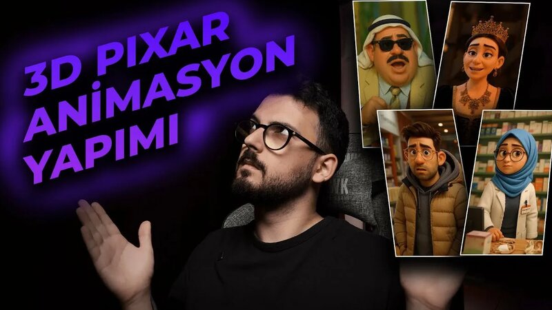 How to Make 3D Pixar Video Animation with Artificial Intelligence -Artificial Intelligence ...