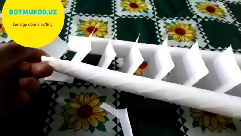 Qog'ozdan narsa yasash - Смотреть онлайн в поиске Яндекса по Видео