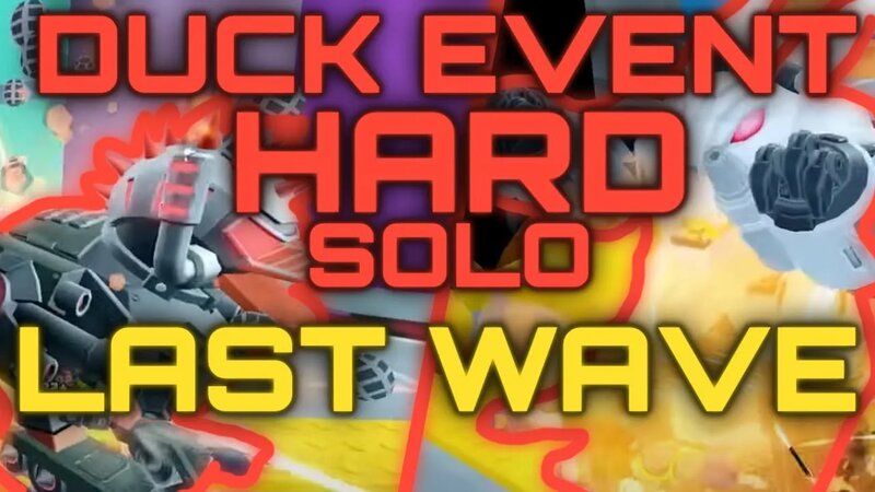 DUCK Event 2025 HARD MODE SOLO WAVE 33 | Tower Defense Simulator ...