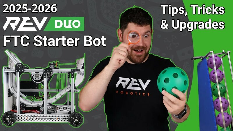 Tips, Tricks & Upgrades! 2025-2026 REV DUO FTC Starter Bot - Смотреть ...