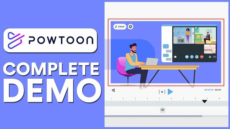 Powtoon Demo 2024 - How to Use Powtoon for Animation Videos - Смотреть ...