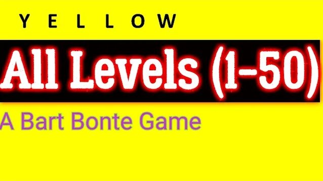 Yellow Game Bart Bonte All Levels (1-50) Android iOS - Смотреть онлайн ...