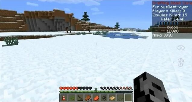 Minecraft : THE Walking DEAD (Zombies, GUNS, Structures) The Crafting ...